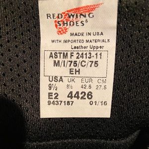 Red Wing Shoes | Shoes | New Red Wing Crv 6 Mens Safety Toe Leather ...